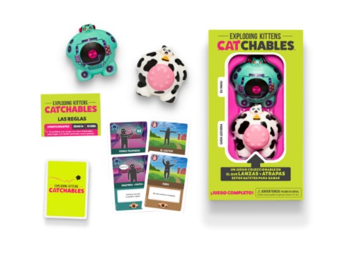 Exploding Kittens Catchables 2-DJ Miau y Gata Lechera | Ramses Store